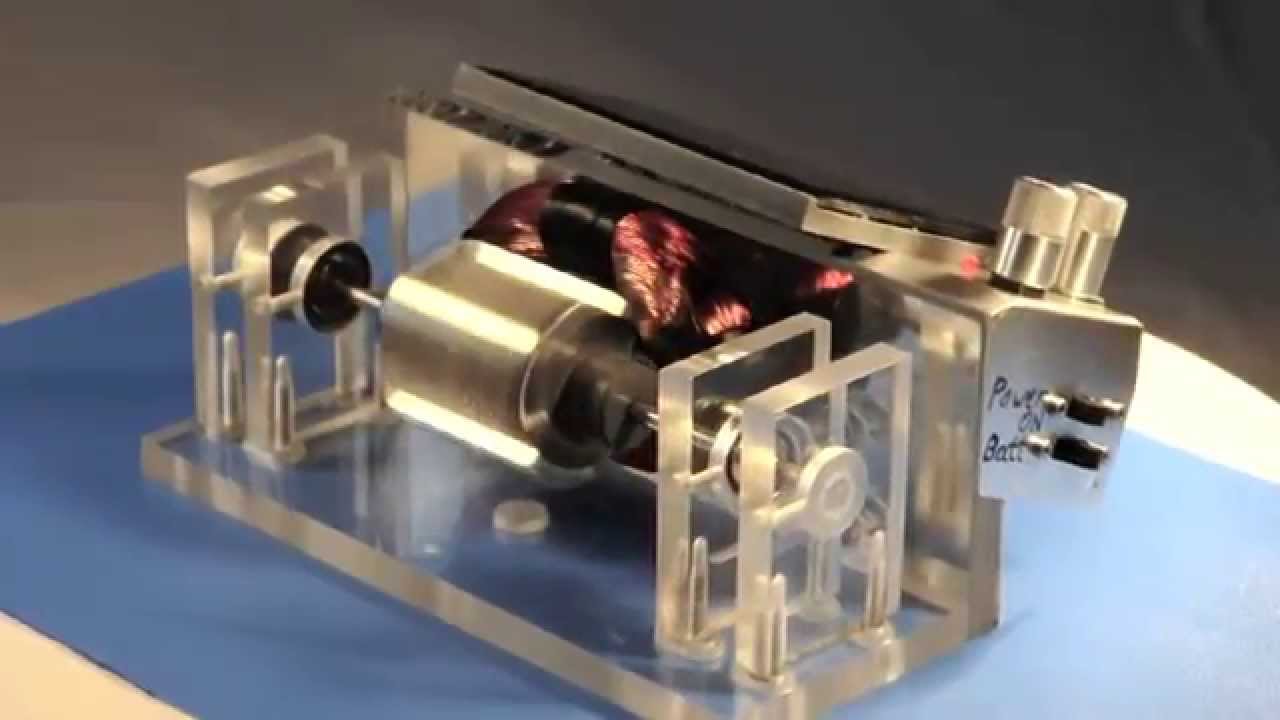 Bedini Window Motor mit magnetischer Rotorlagerung - YouTube