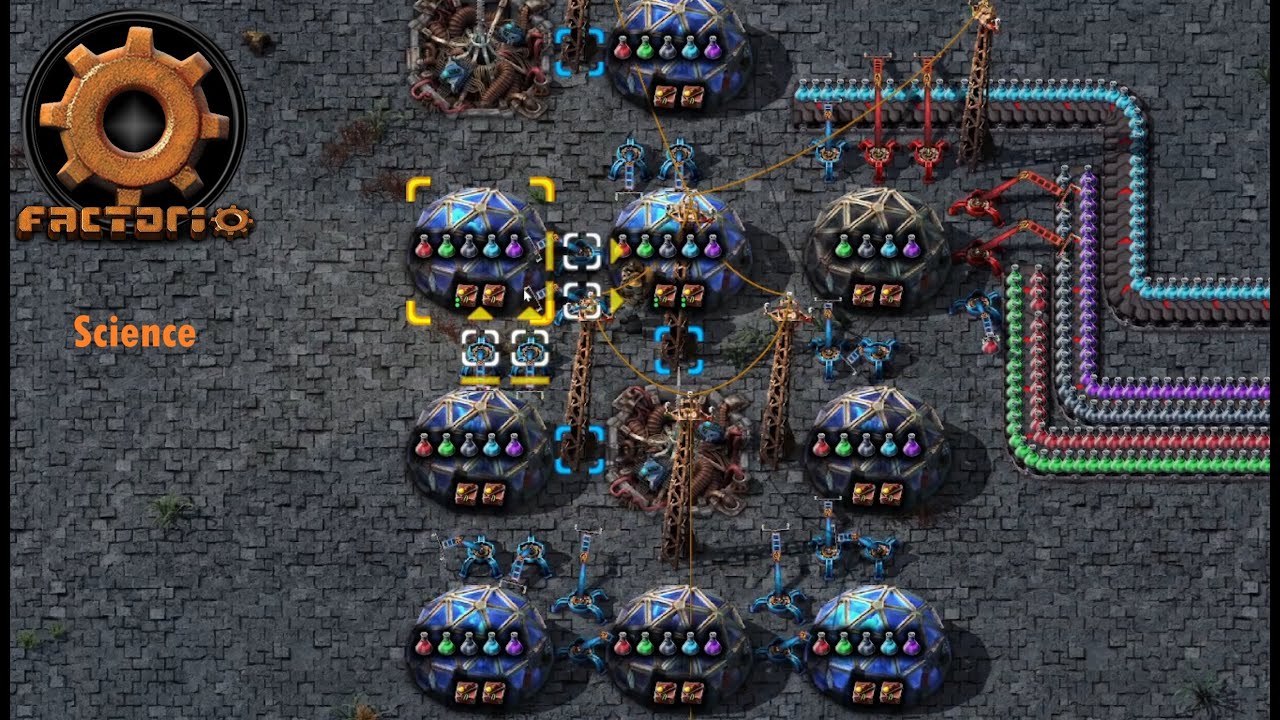 Factorio. 17) Production science pack. - YouTube