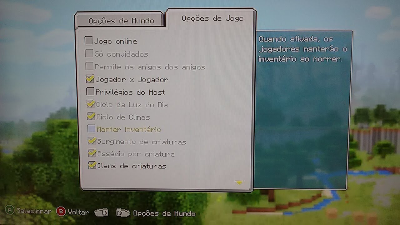 Como criar o seu próprio mapa e editar no Minecraft xbox 360 - YouTube