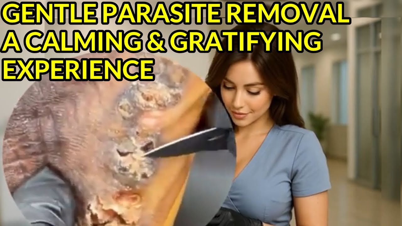 Gentle Parasite Removal | A Calming & Gratifying Experience - YouTube