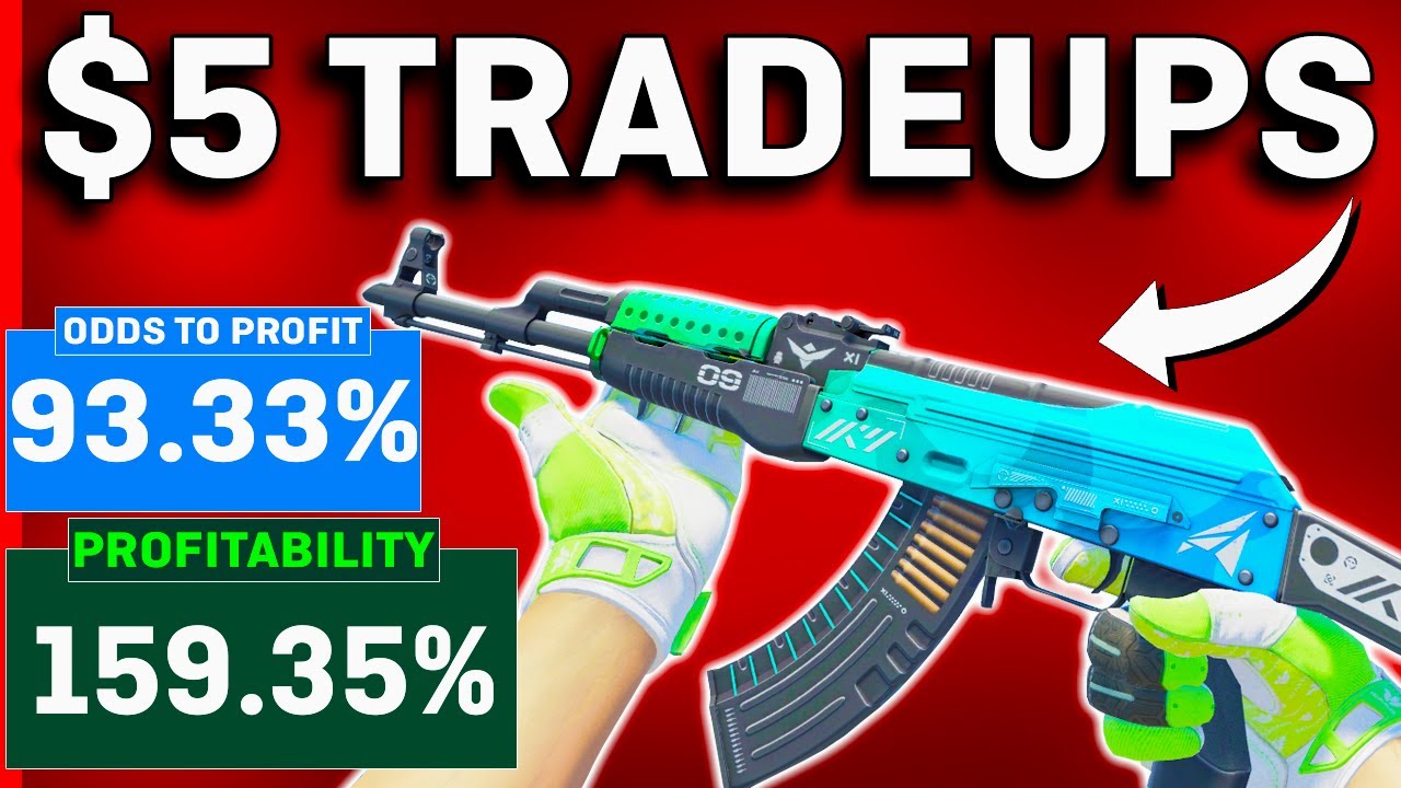 The MOST PROFITABLE Trade Ups In CS2 UNDER $5! (NO RISK) - YouTube