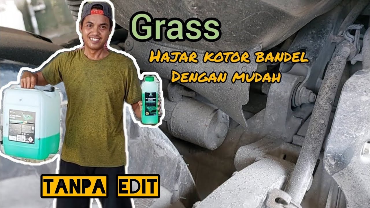 kotor bandel luntur,GRASS active foam extra - YouTube