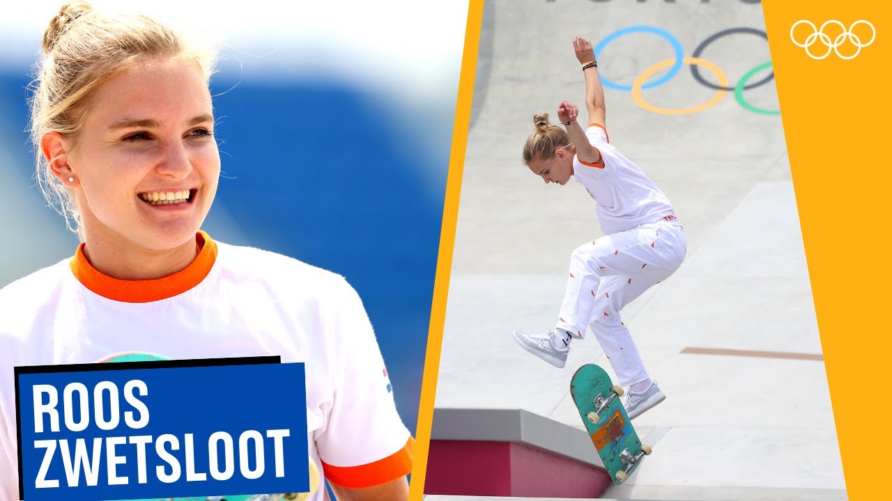 Roos Zwetsloot's special Olympic moments! 🇳🇱🛹 - YouTube