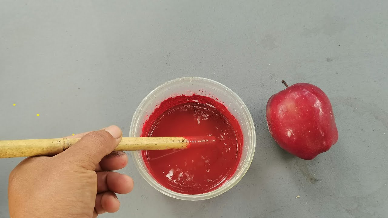 PAANO TIMPLAHIN ANG CALIFORNIA RED APPLE NA KULAY/ HOW TO MIX ...
