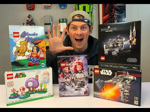 LEGO 2020 San Diego Comic-Con (SDCC) Exclusive Convention Sets ...