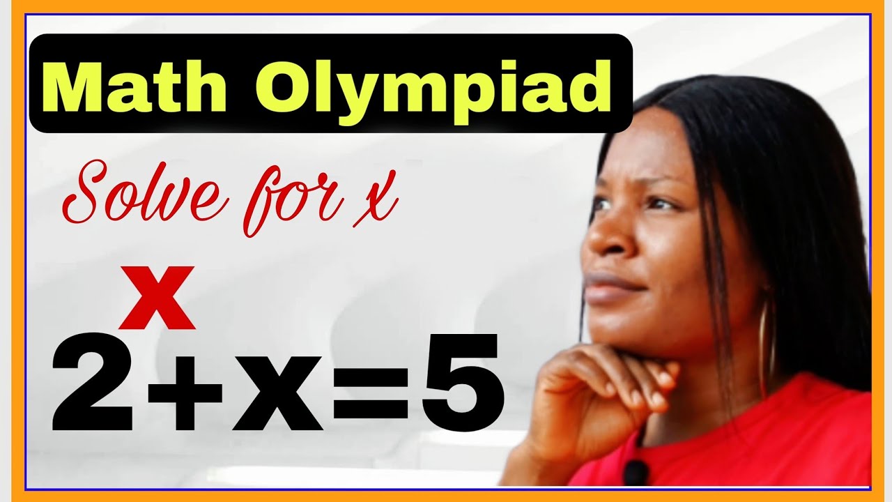 A Math Olympiad exponential question|Many got this wrong. - YouTube