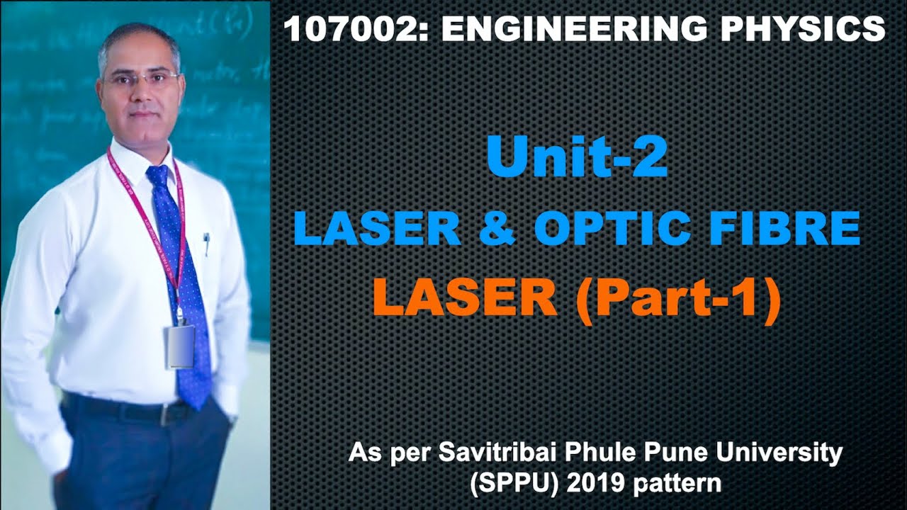 Engineering Physics | Unit 2 | LASER | (Part-1) - YouTube