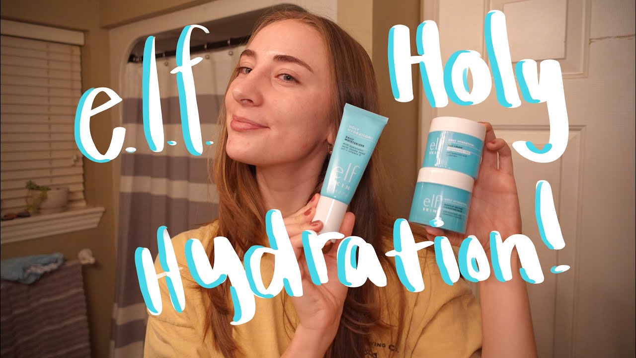 E.L.F. Skin Holy Hydration Skincare Review! - YouTube