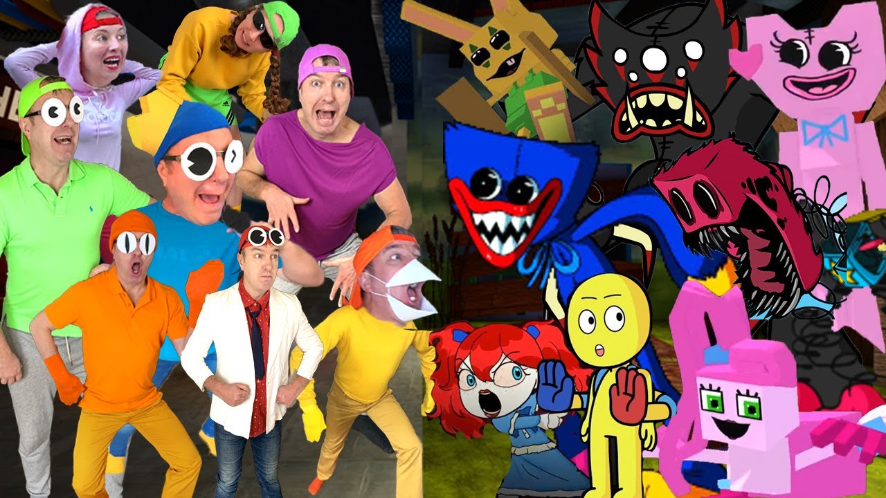 [Update] 3D Rainbow Friends Vs New Poppy Playtime Remake Final Ver Real ...