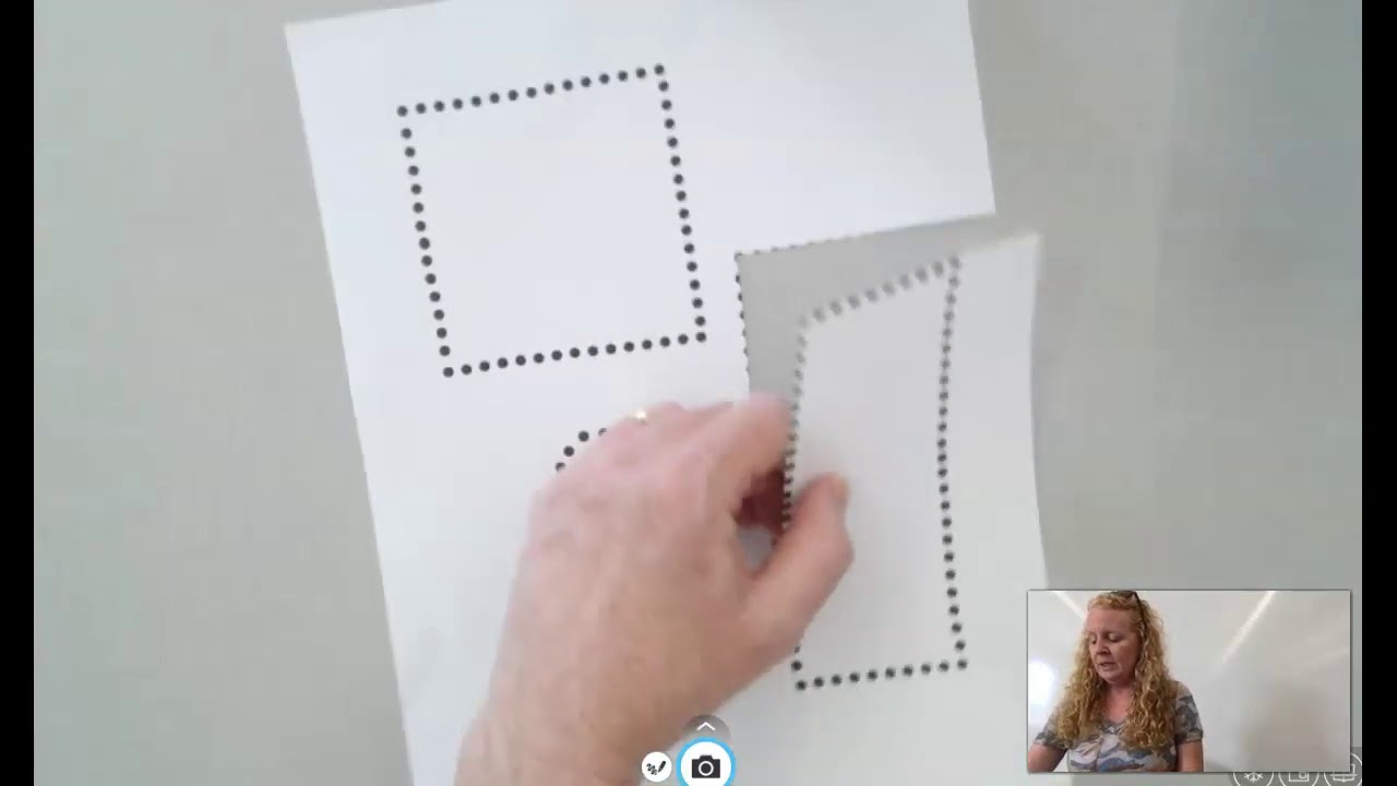 Cutting out shapes day one rec,square oval - YouTube