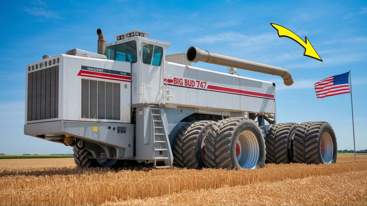 Big Bud 747 Review: The Legendary 1,100 HP Giant of Farming - YouTube