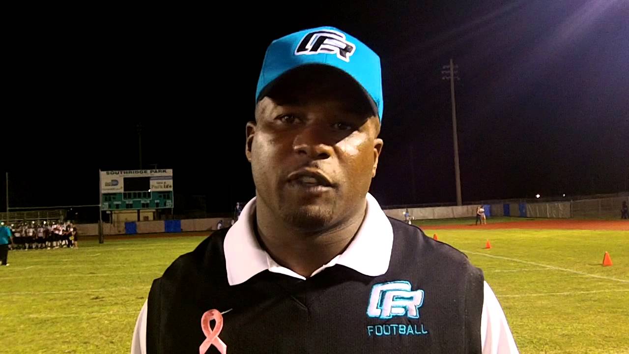 Week 6: Coral Reef 23, Palmetto 0 -- Chevas Clements - YouTube