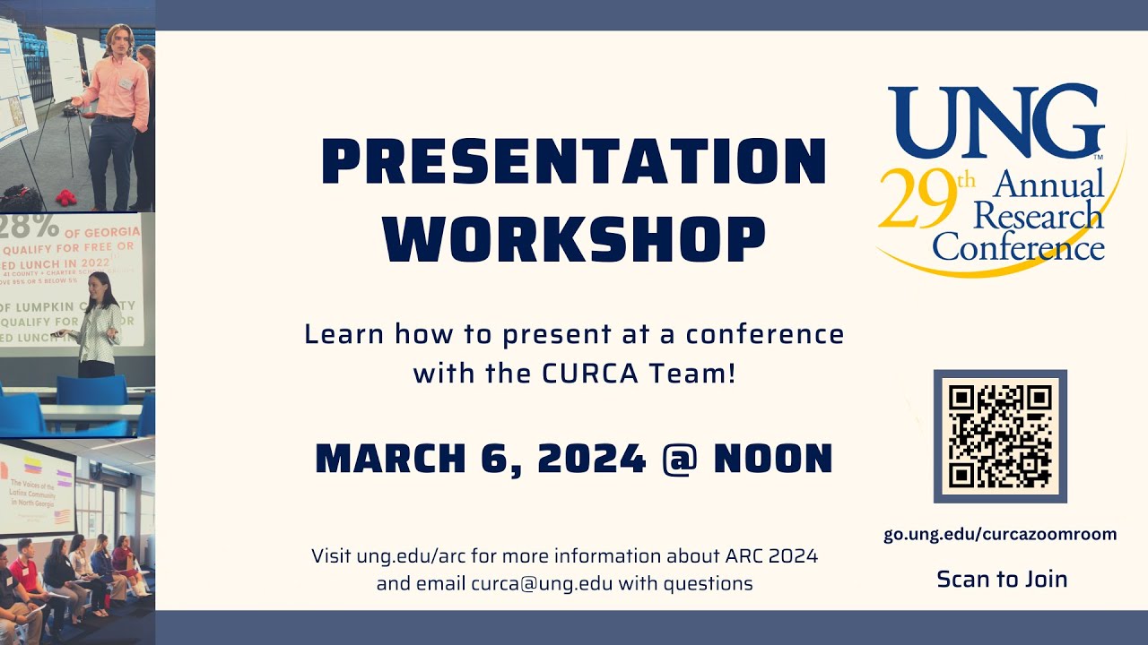 CURCA How to Present at a Conference (ARC 2024) - YouTube