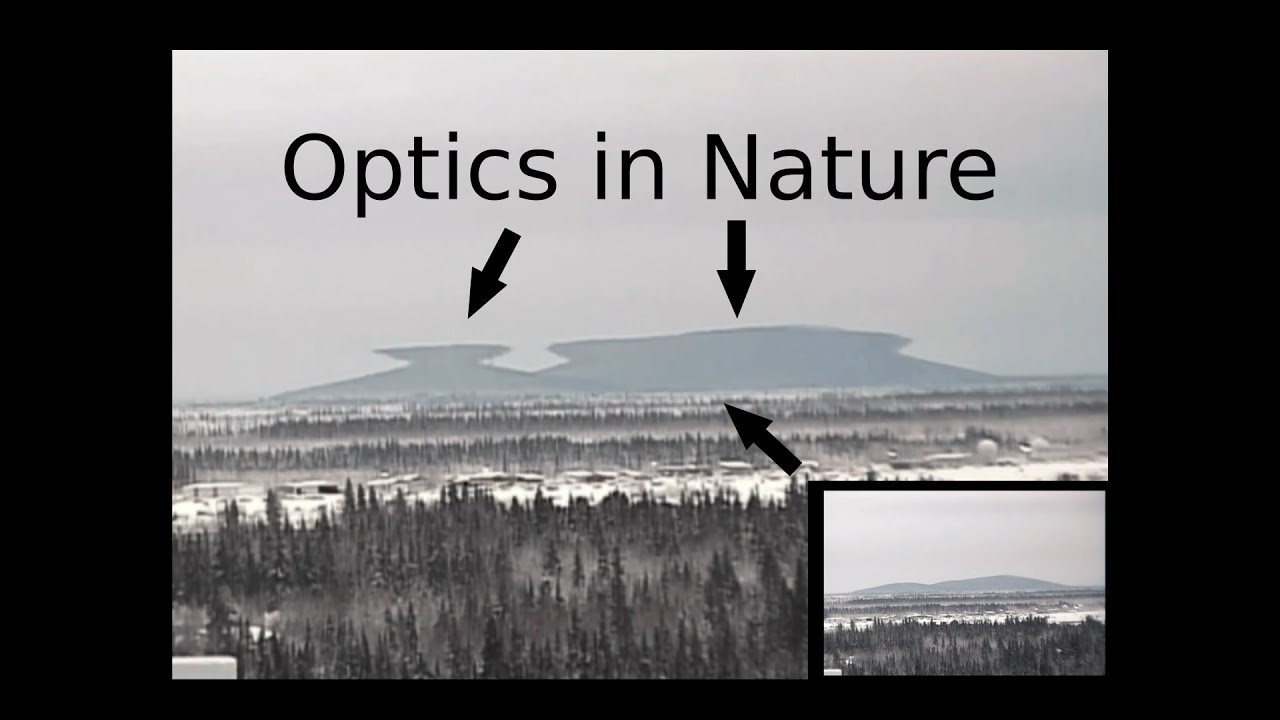 Superior Miraging in Fairbanks, Alaska - YouTube
