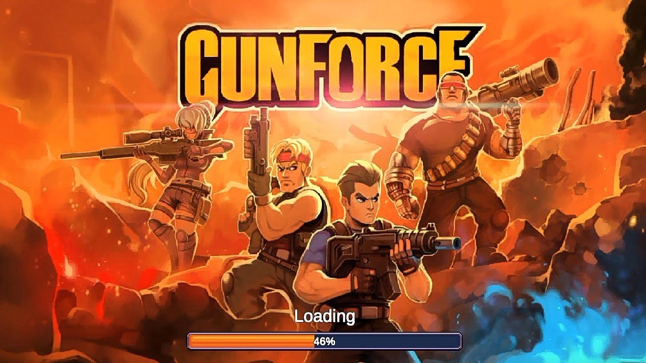 Gun Force Babak 1 - Gelombang 1 sd 10 - YouTube