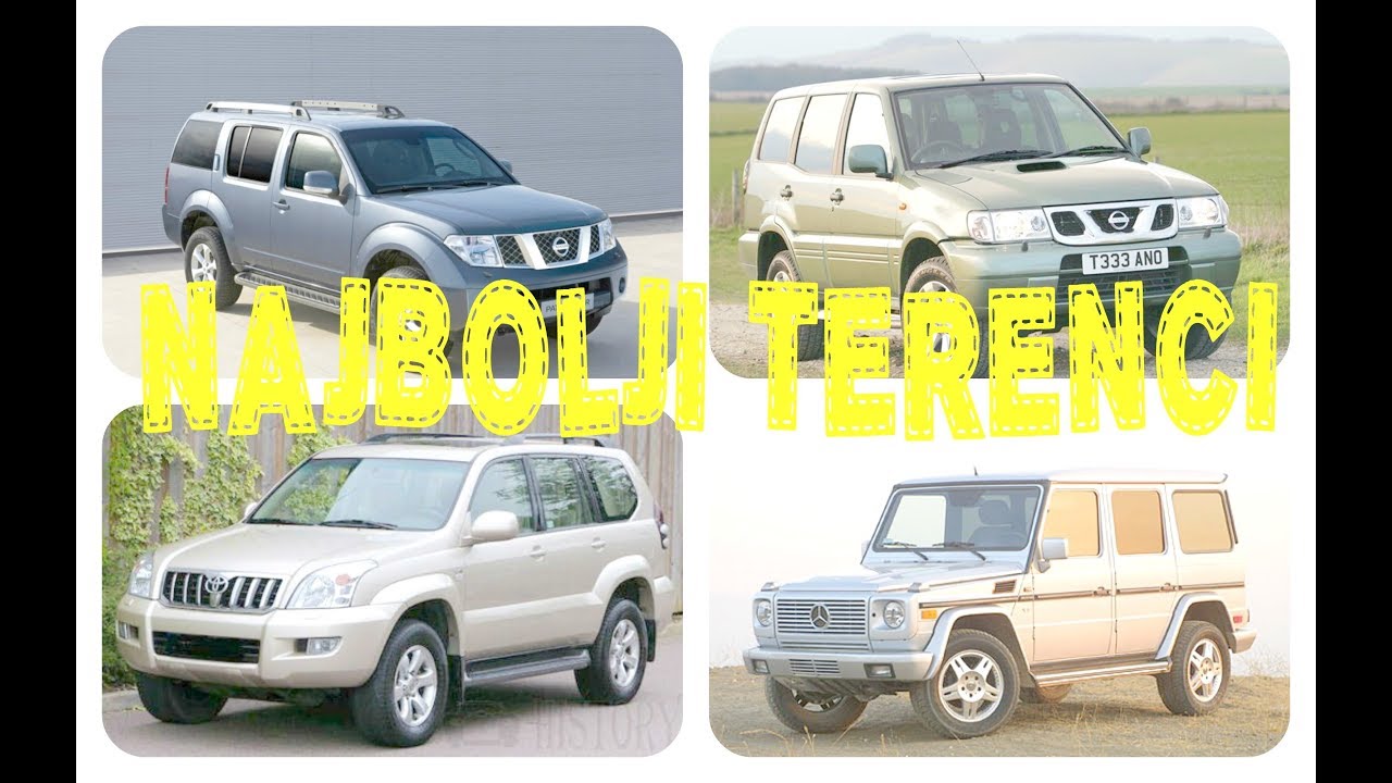 Top Lista: Najbolji Terenci | Best SUV for Offroad - YouTube
