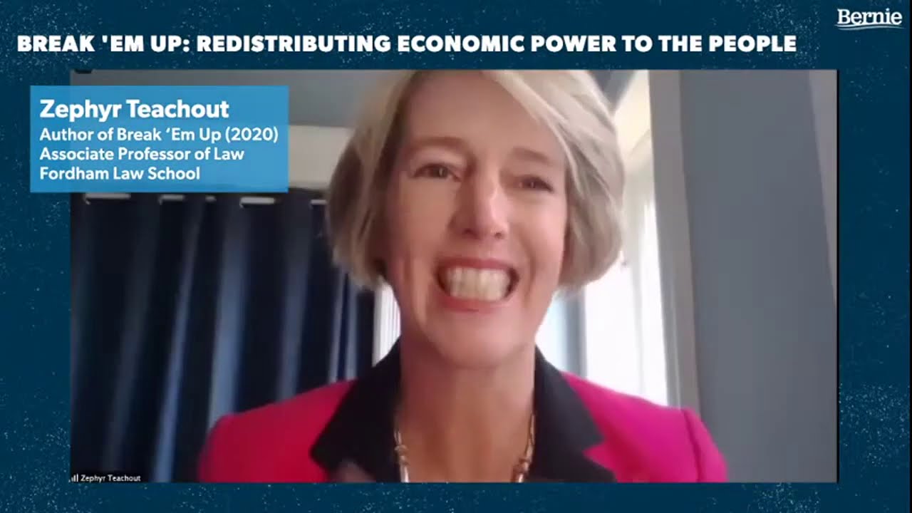 Break 'Em Up! Redistributing Economic Power to the People - YouTube
