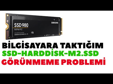 Bilgisayar taktığım M2 Ssd’yi görmüyor çözümü (hızlı ve kısa anlatım)