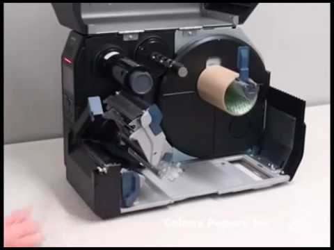 Sato CL4NX Barkod Yazıcı Etiket ve Ribon Takılışı www.atikbarkod.com