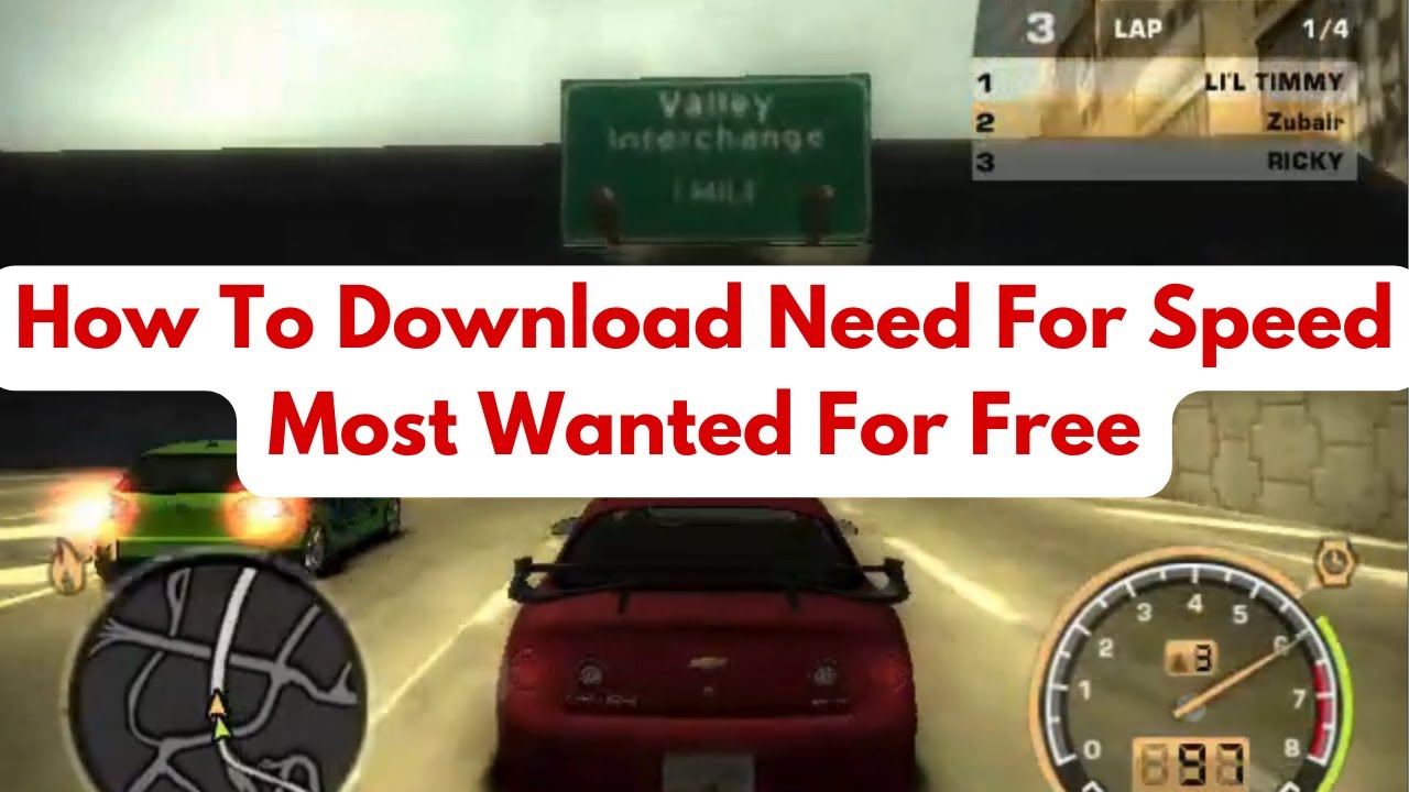 How To Download Need For Speed Most Wanted For Free | need for speed ...