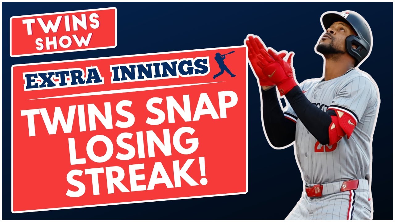 Minnesota Twins SNAP 7-game losing streak with win over Washington ...