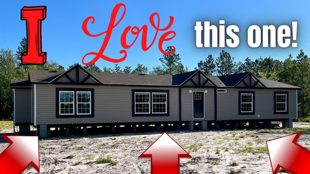 I ABSOLUTELY LOVE the style and design of this mobile home! House Tour ...