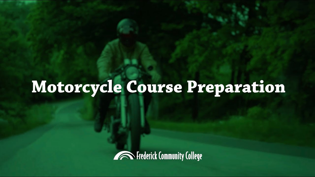 Motorcycle Course Preparation - YouTube