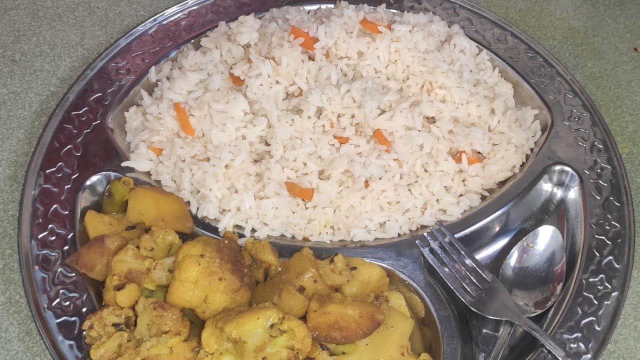 Pushpanno| Niramish pulao | sada pulao| Plain pulao Racipe Bangla ...