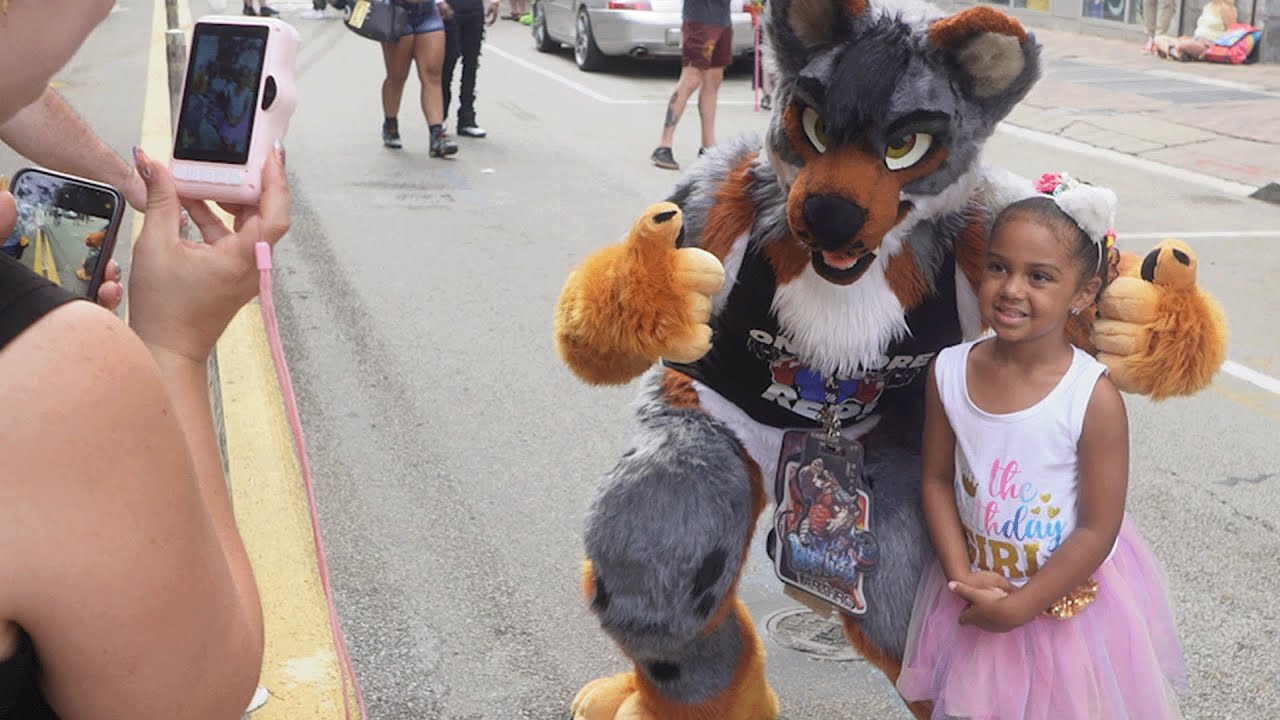 Furry Block Party | Anthrocon 2023 - YouTube