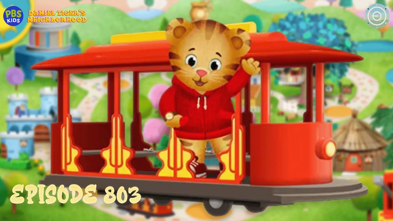 Daniel Tiger Neighborhood Drive Trolley Episode 803 - YouTube