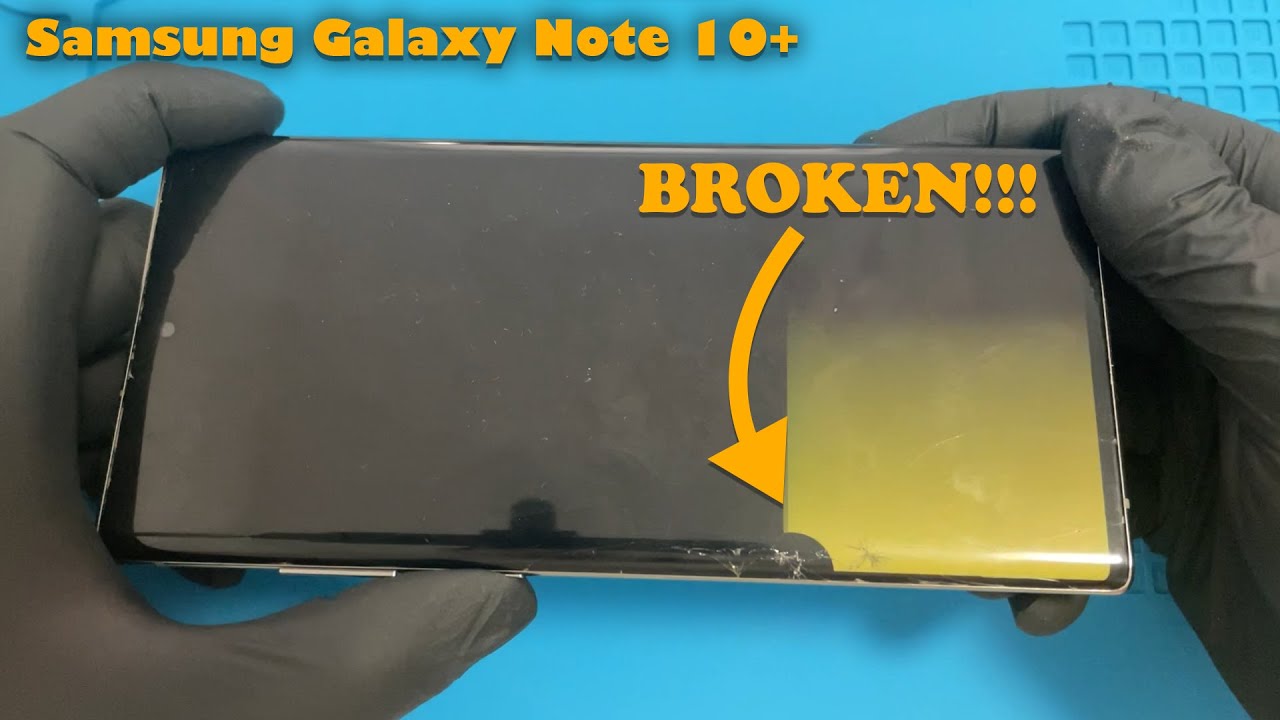 Samsung Galaxy Note 10+ Restoration - BROKEN Screen | Phone Restoration ...