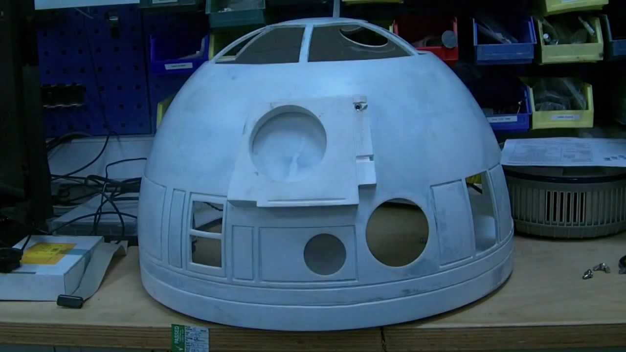 R2-D2 - Dome Rotate - YouTube