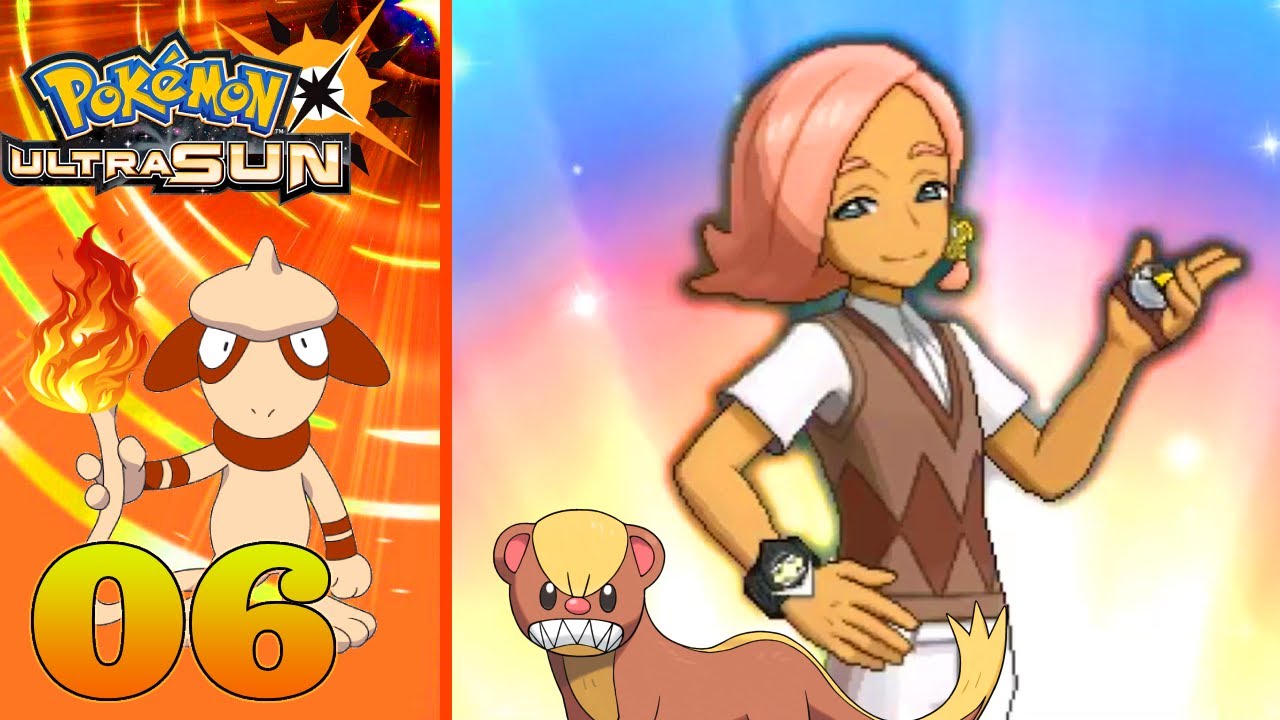 Pokemon Ultra Sun Episode 6 Does This Make Sense !? Vs Trial Captain ...