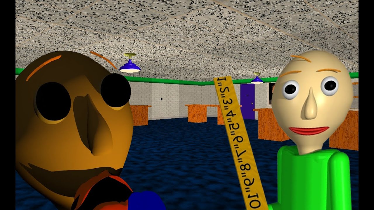 Baldi VS Badsum but I Animated it - YouTube