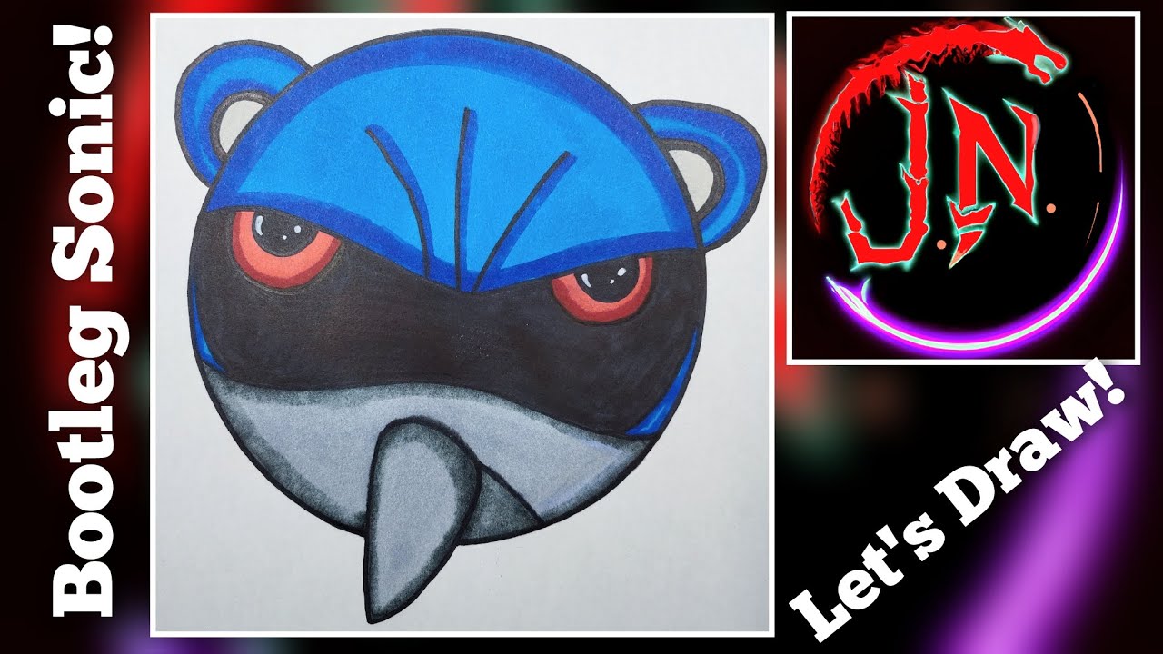 Let's Draw Metal Sonic Plush Bootleg Plush Doll! / Sonic The Hedgehog ...