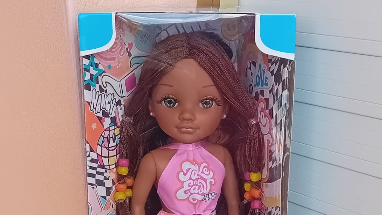 Unboxing AA 'A day with braids' Nancy Famosa doll Spain - YouTube