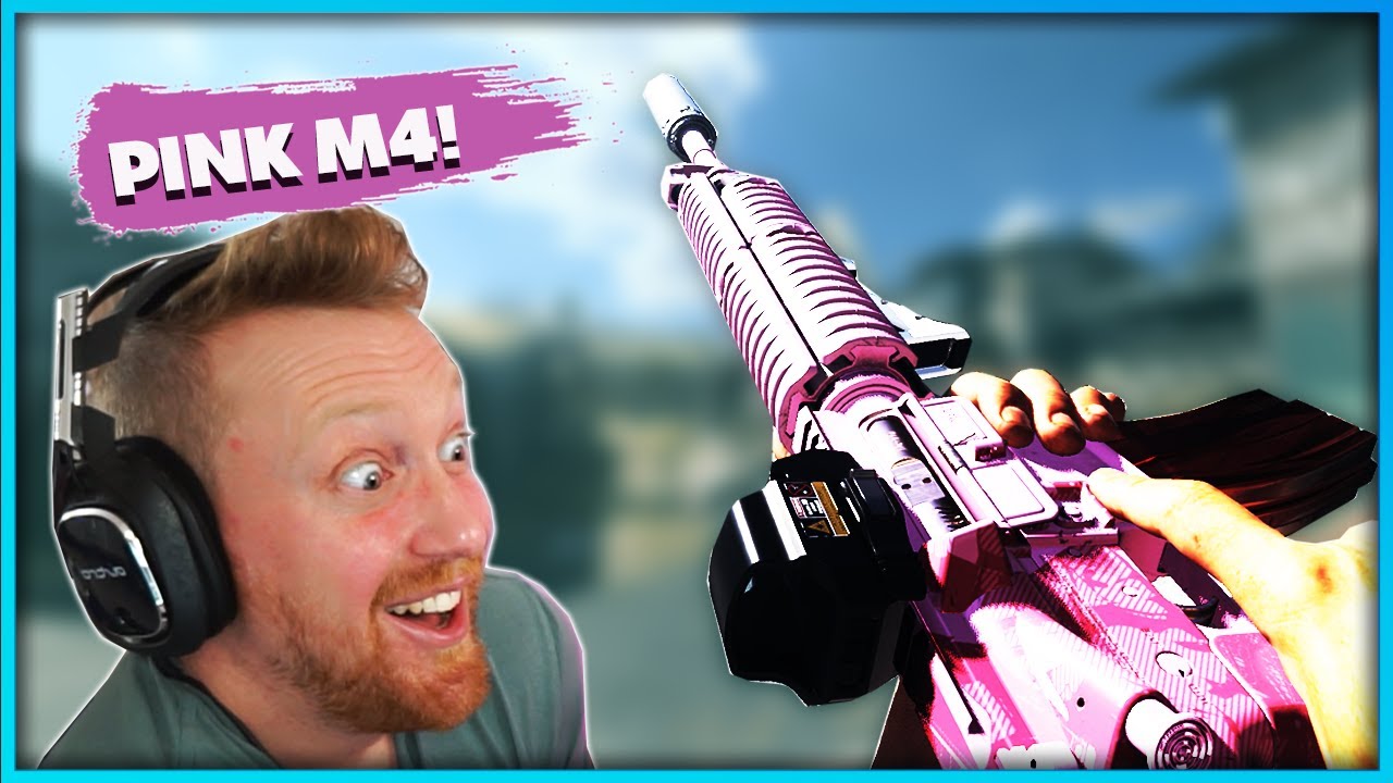 I "BREAKUP" WARZONE - (Modern Warfare Warzone) M4 Pink Loadout - YouTube