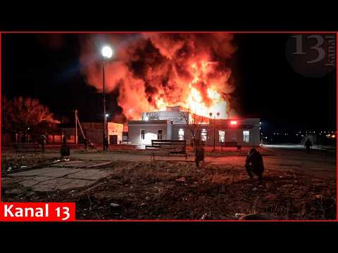 Rusiyanın Komsomolsk-na-Amur şəhərində Su-57 və Su-35S istehsal edən zavodda DƏHŞƏTLİ YANĞIN