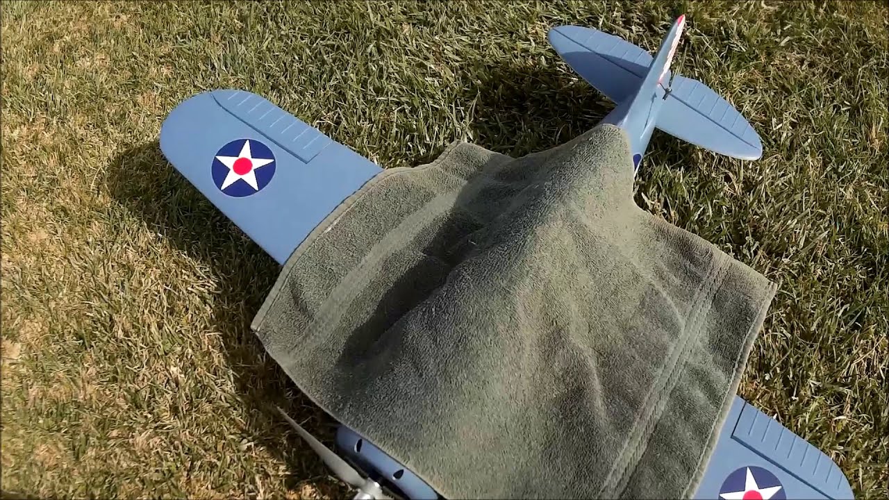 Durafly Brewster F2A Buffalo 920mm (36") PNF - FANTASTIC on an APC 9x6 ...