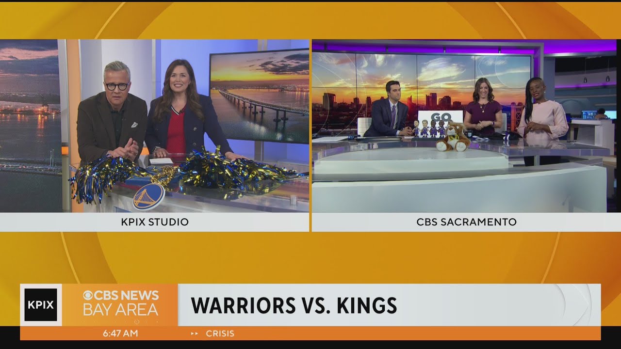 KPIX Morning team does a little trash talking with KOVR morning team 4 ...