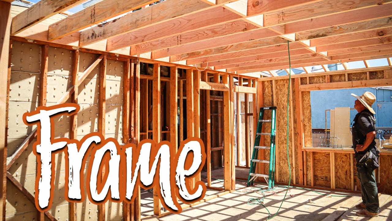 Construyendo paredes de madera / Framing - YouTube