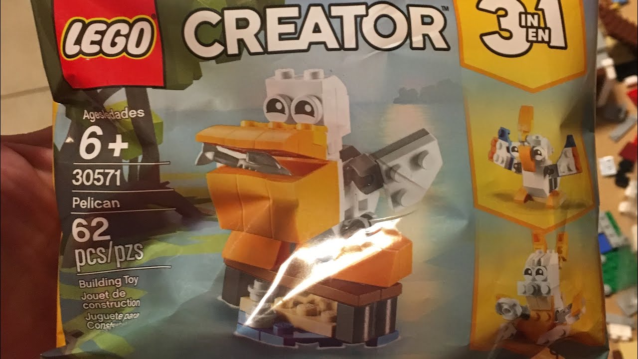 Lego creator Pelican #30571 - YouTube