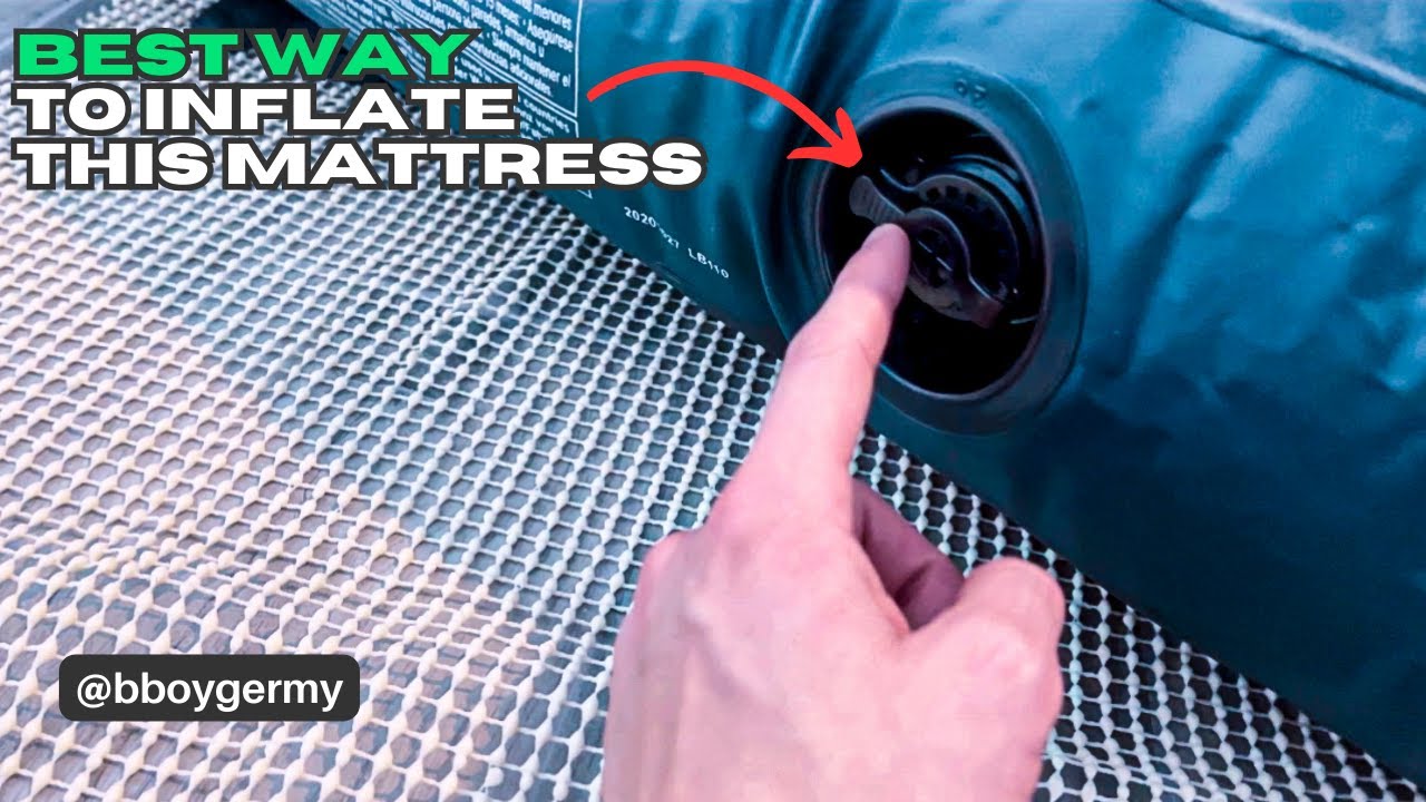 The BEST Way to Inflate This Intex Air Mattress - YouTube