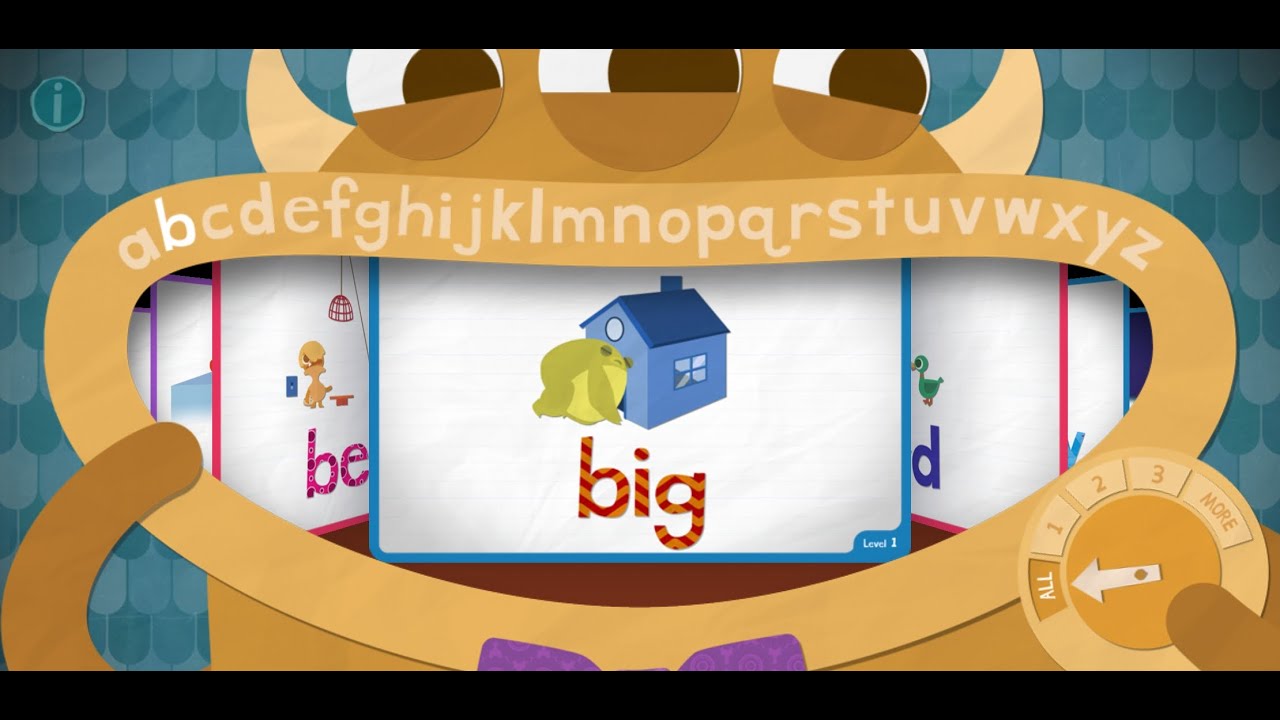 Letter B - BIG | Endless Reader | Sight Words | Originator Games - YouTube