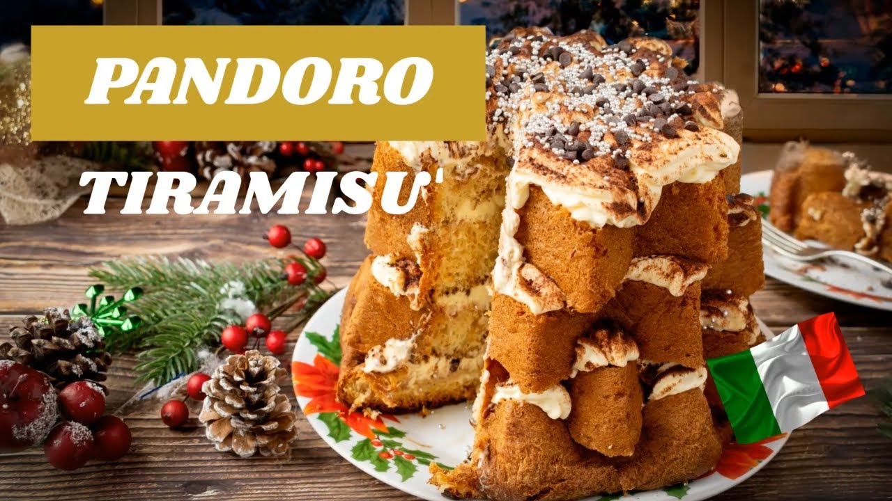 No bake Pandoro Tiramisu, easy and delicious. A clever idea for ...