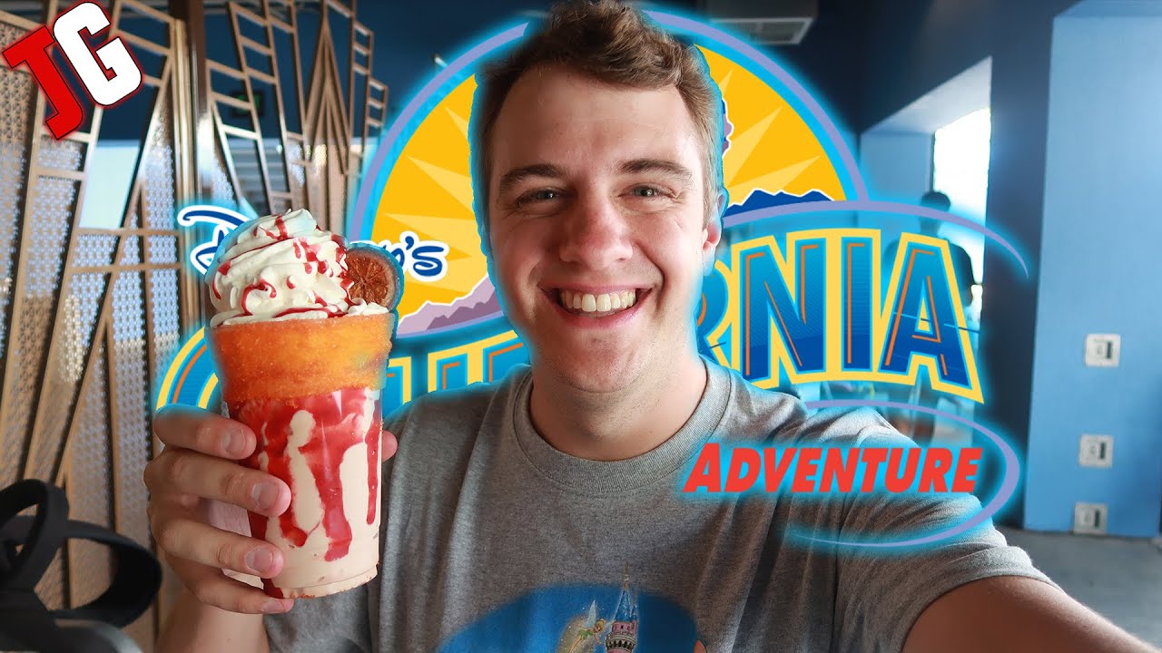 Disney California Adventure: Incredicoaster, Ursula, Blood Orange Shake ...