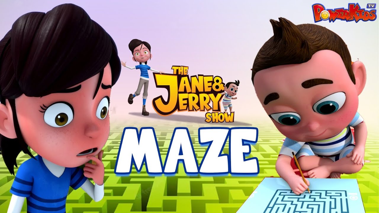 Jane & Jerry | MAZE | Comedy Series | Brand New Episode | Cartoon ...