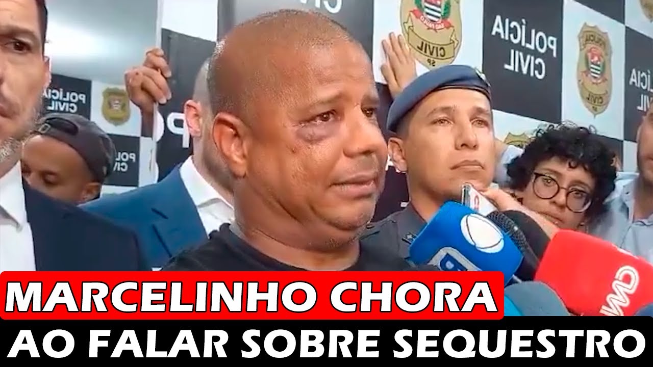 Marcelinho Carioca revela chorando, sobre os momentos de tensão que ...