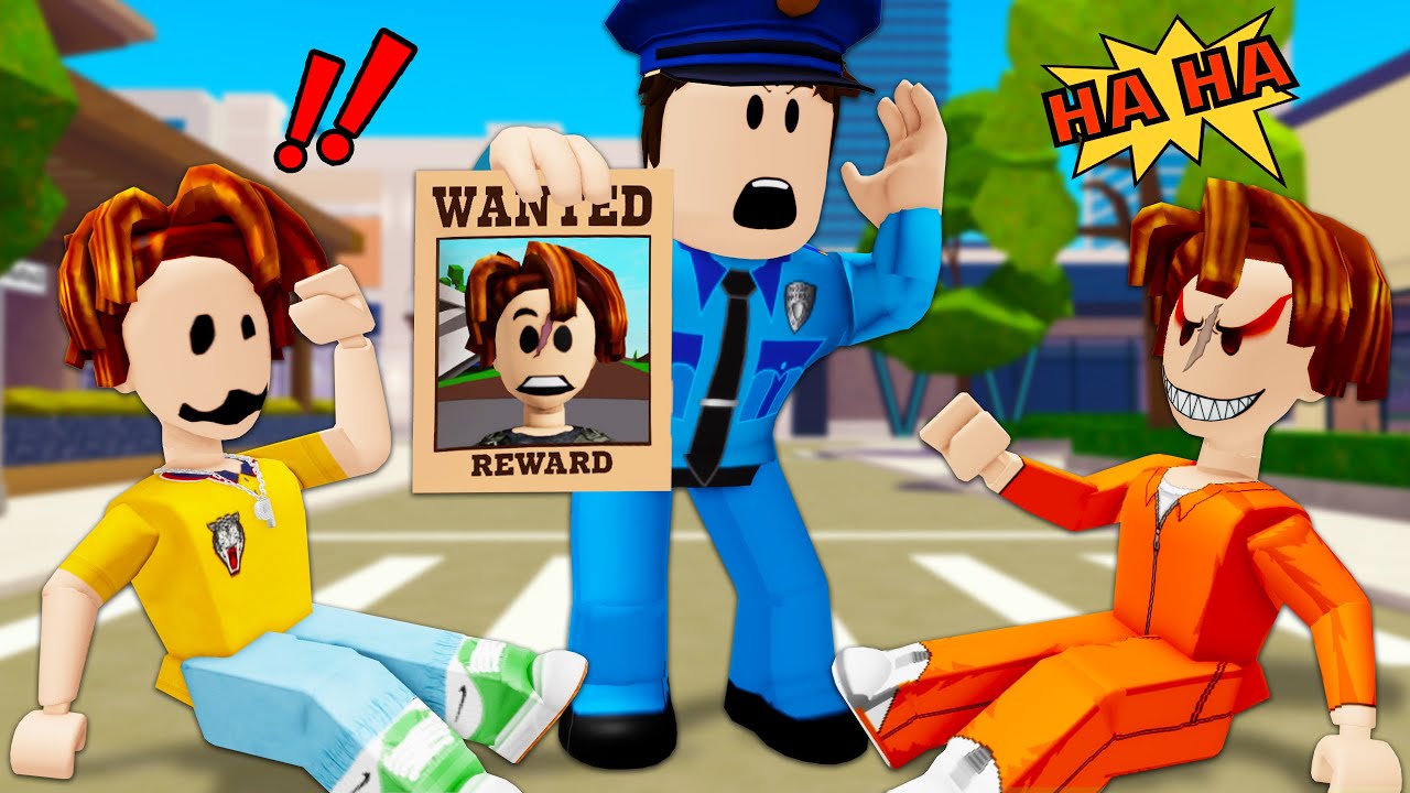 ROBLOX Brookhaven 🏡RP - FUNNY MOMENTS: Peter and His Criminal Double ...