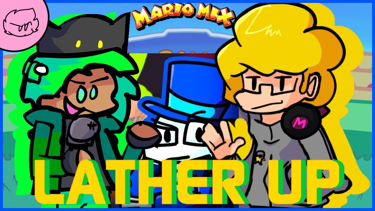 Friday Night Funkin' Mario Mix - Lather Up (Measure Up feat. Keshigen ...